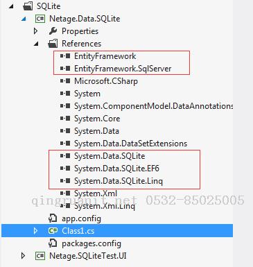 应用EF访问SQLite数据--Java培训,Java培训班,Java培训机构,万码学堂,青岛青软职业培训学校,青软培训,软件培训专家,青岛专业Java培训,Oracle,Android ...